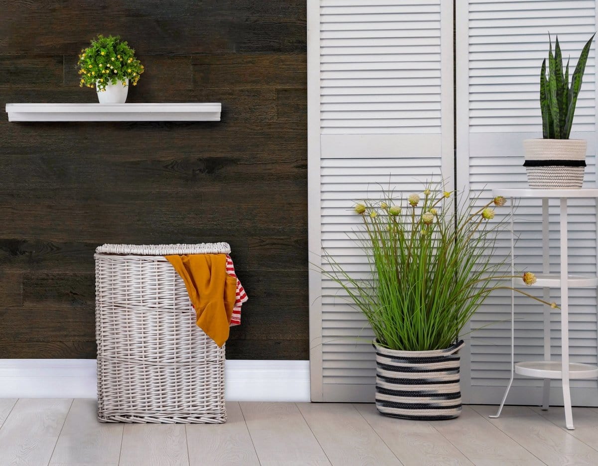 Classic Originals Real Wood Easy Install Wall Panels - Charcoal (20 Sq ...